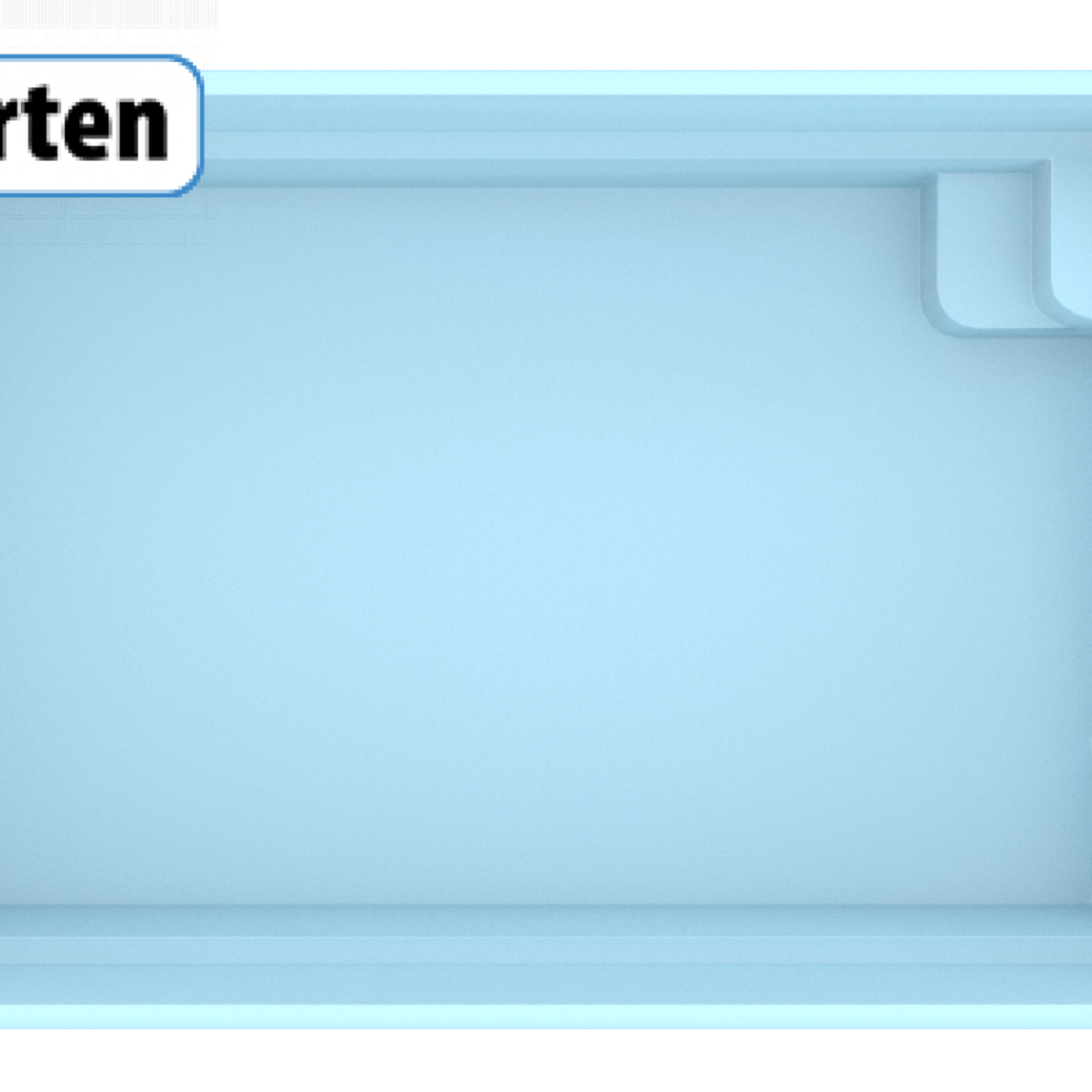 Fiberpool - færdigstøbt glasfiber kar - Pool Eksperten